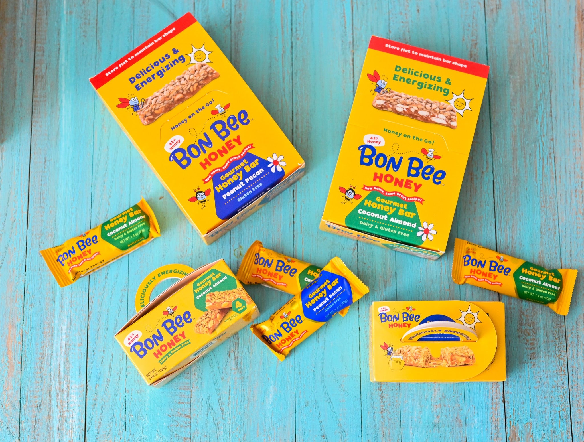Bon Bee Honey | Formerly Honey Bunchies | All-Natural Energy Bar – Bon ...